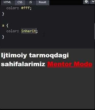 CSS: inherit! - YouTube