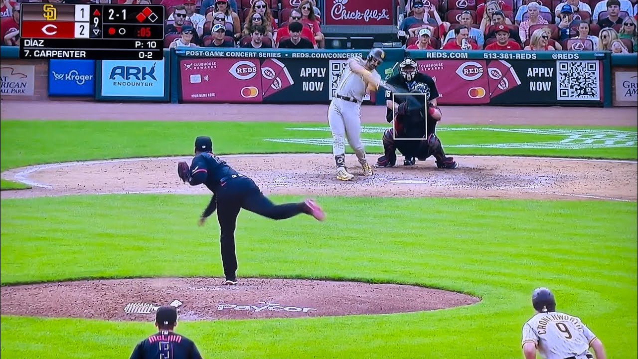 Matt Carpenter ties the game in the 9th inning vs Reds 06/30/23 - YouTube