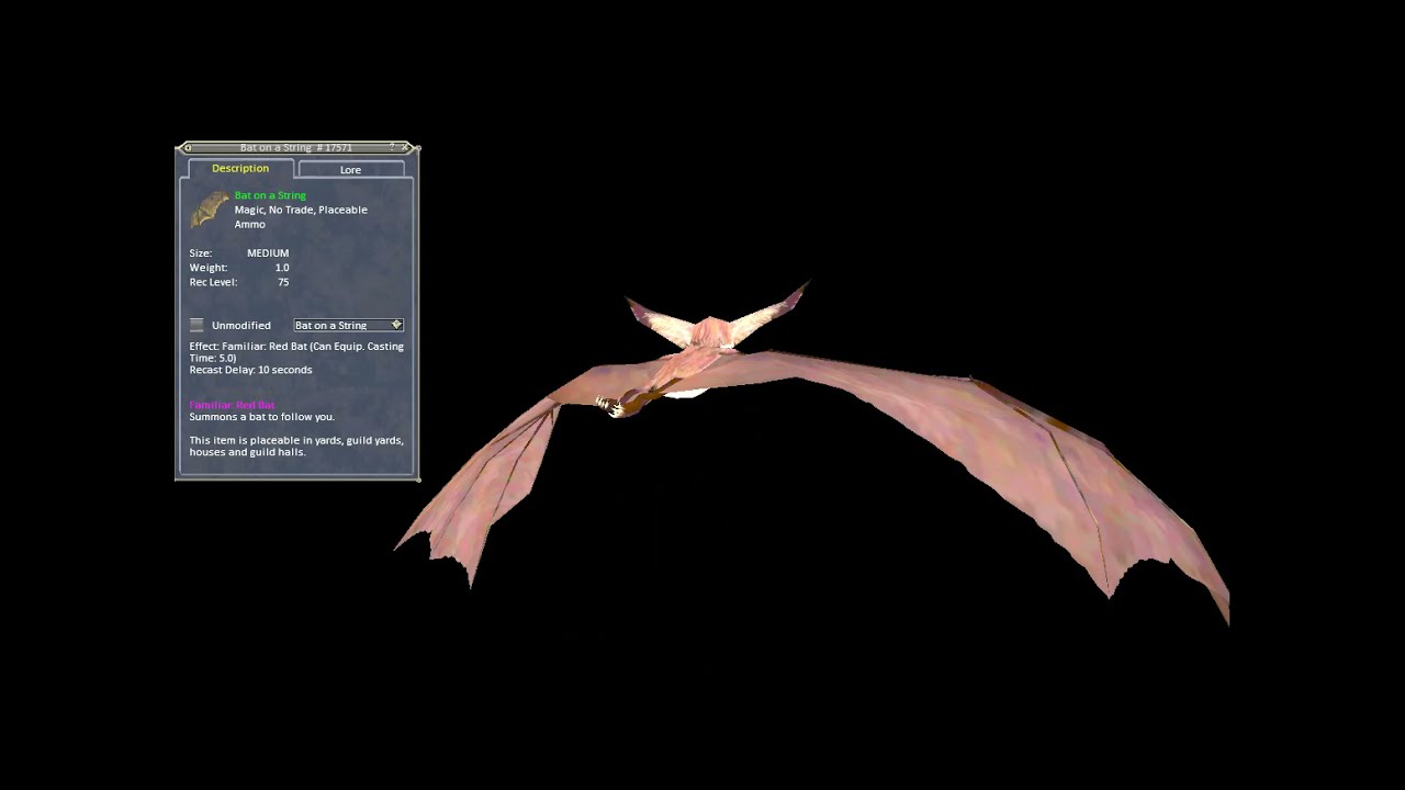 Bat on a String - YouTube