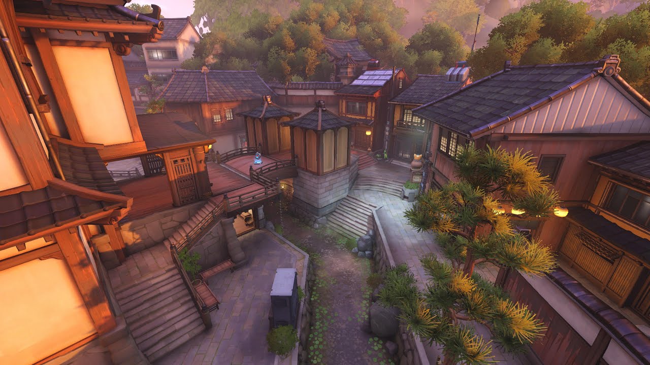 Overwatch - A Tour of Kanezaka [New Deathmatch Map] - YouTube
