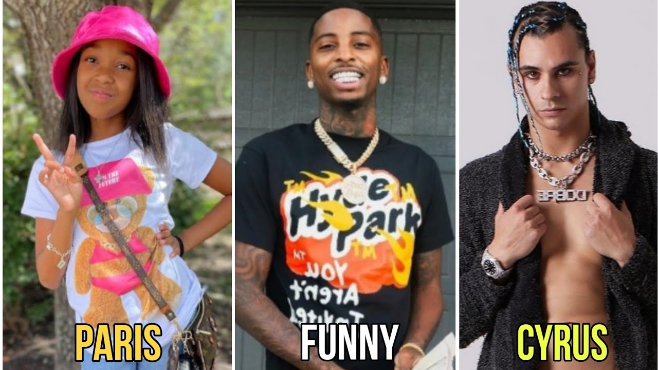 Funny Mike vs Cyrus Dobre vs Badkid Paris |Lifestyle Comparison 2024 ...