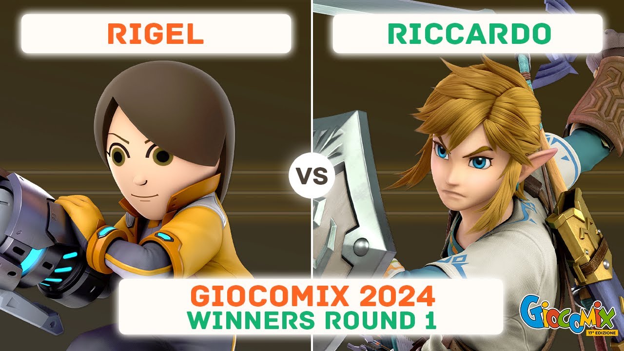 Giocomix 2024 | Winners Round 1 - Rigel (Mii Gunner, Mii Brawler) vs ...