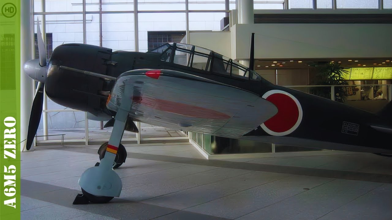 A6M5 Zero - fighter aircraft - HD - YouTube