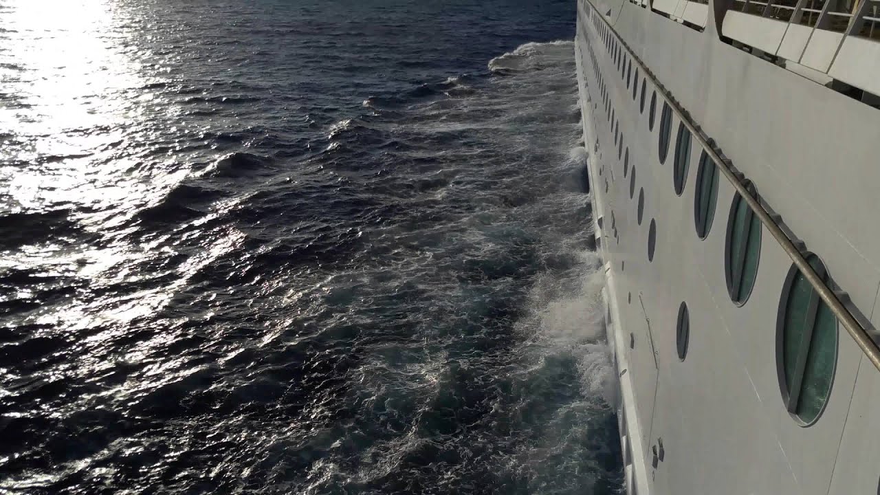 Freedom of the Seas - Fly Bridge Port Side View - (5 minutes 4K) - YouTube