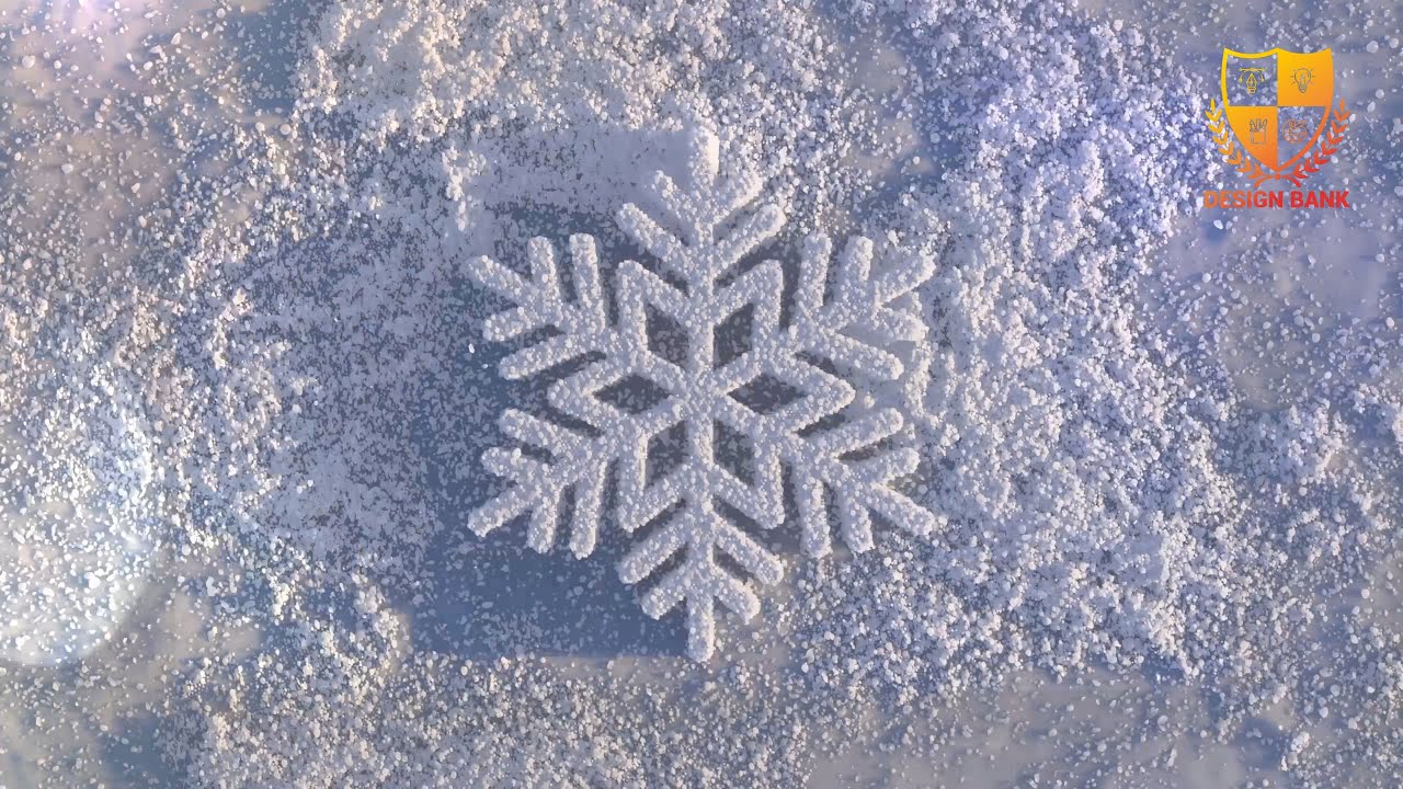 ID #1488 - Snowflake Logo Animation Intro Reveal - Design Bank Logo ...