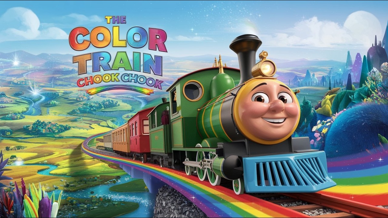 The Color Train and Car/English learning poem/English learning poem for ...