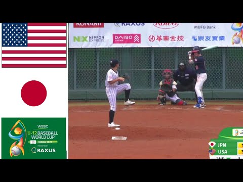 United States vs Japan Highlights | U12 Baseball World Championship Final | Baseball World Cup 2025