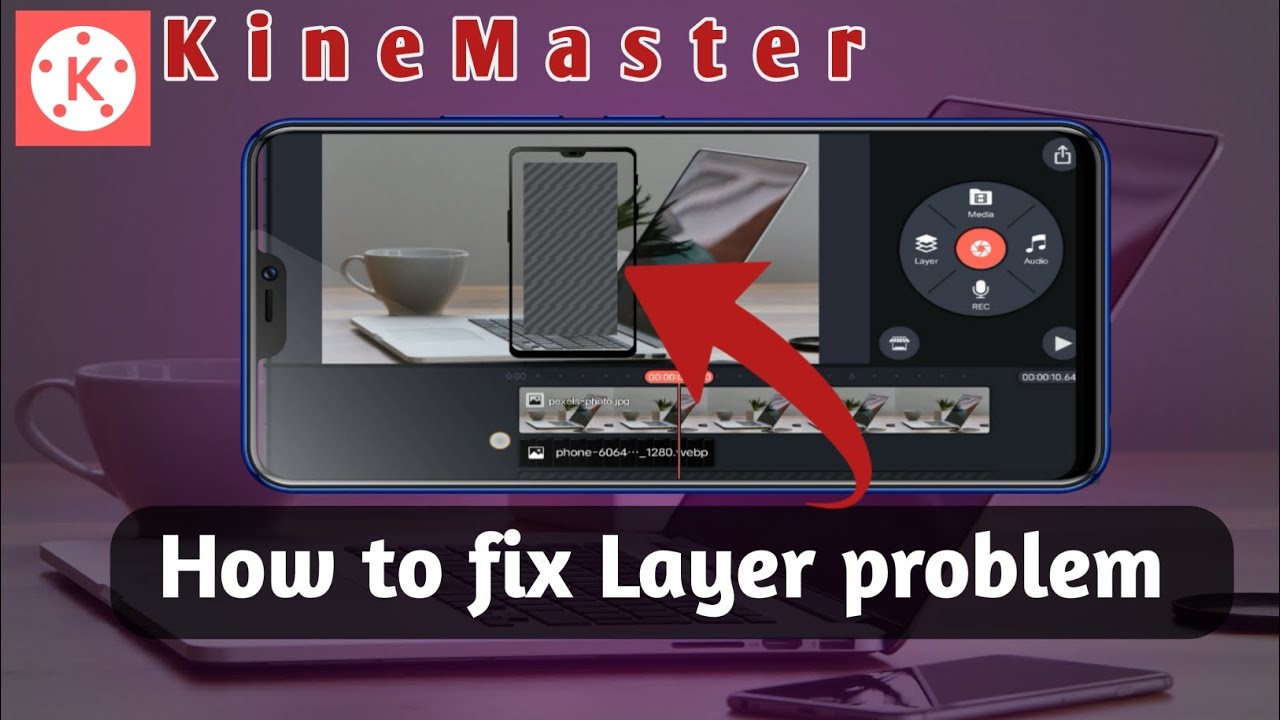 Layer problem fixed | how to fix layer problem in KineMaster. - YouTube