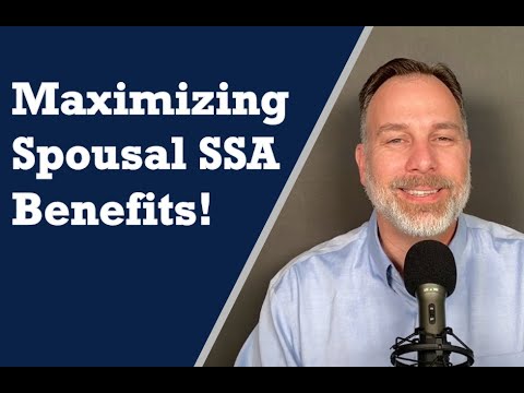 Spousal Social Security Benefits Explanation (and examples) - YouTube