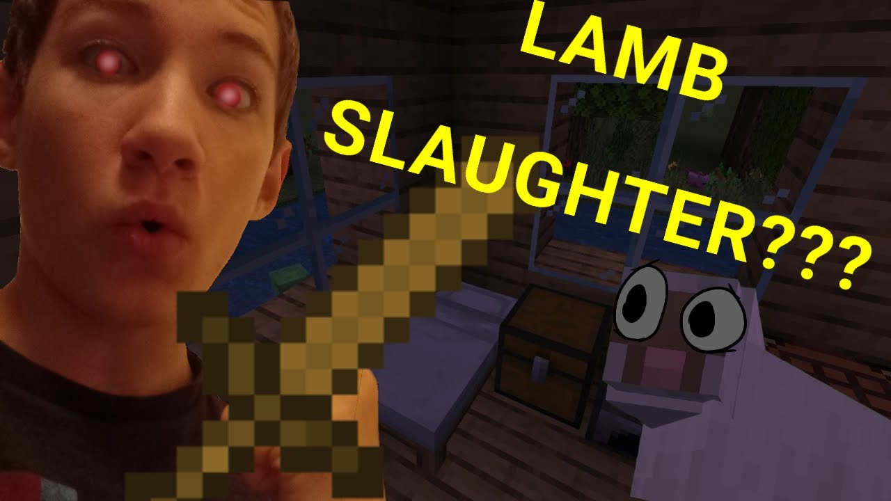 Committing LAMB SLUAGHTER In Minecraft!? (Minecraft Ep.1) - YouTube