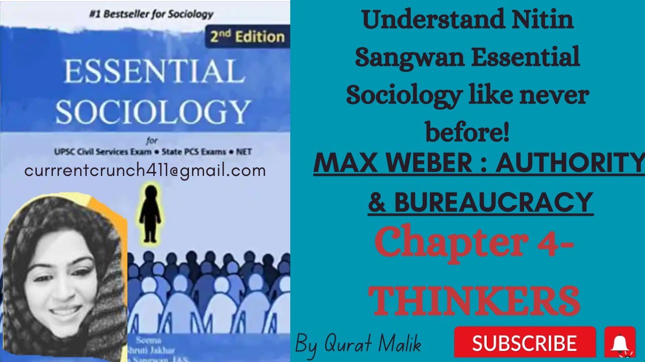 CHAPTER 4|Essential Sociology Nitin Sangwan|Max Weber|Interpretative ...