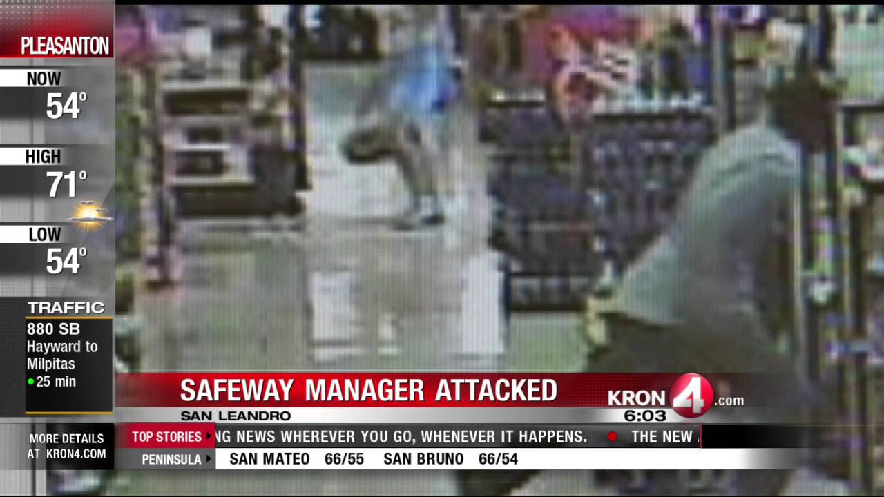 Morning Shoppers Shocked by Attack on Safeway Manager - YouTube