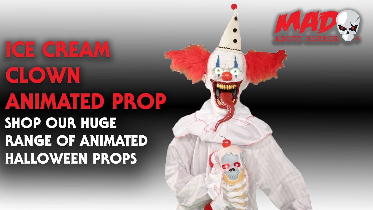Ice Cream Clown Animated Prop - Tekky Toys - YouTube