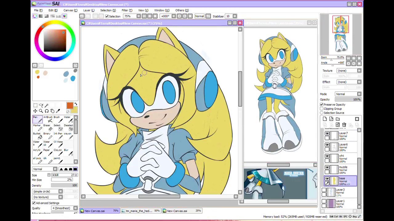 Let's Draw Maria the Hedgehog (2015) - YouTube