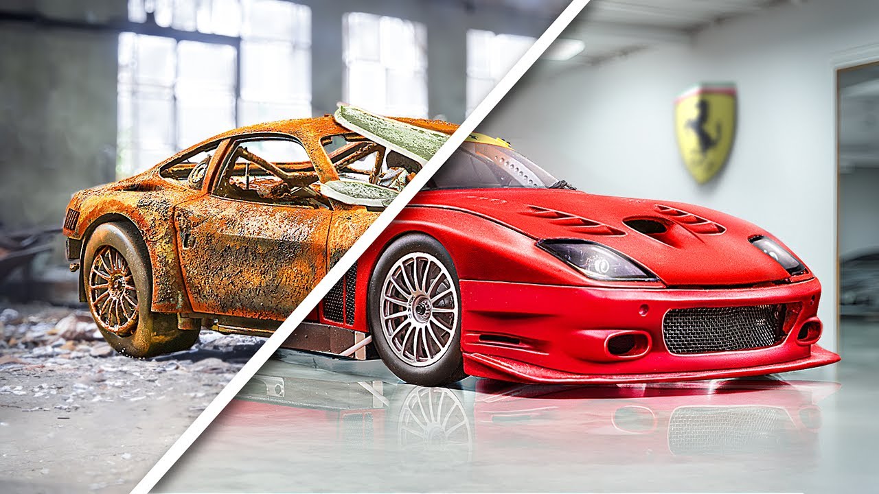 Ferrari F550 Maranello | Abandoned Car Restoration and Rebuild - YouTube