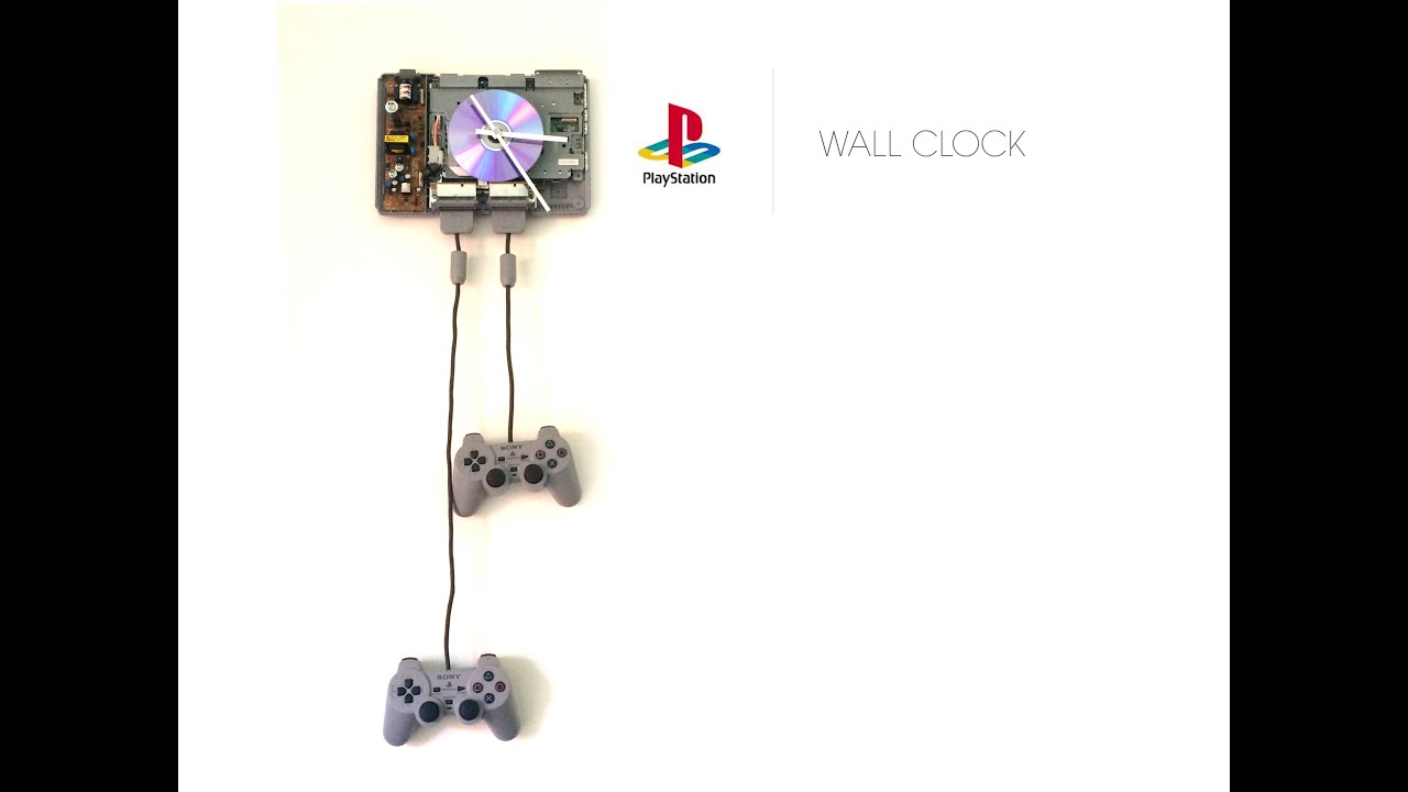 Playstation 1 | Wall Clock - YouTube