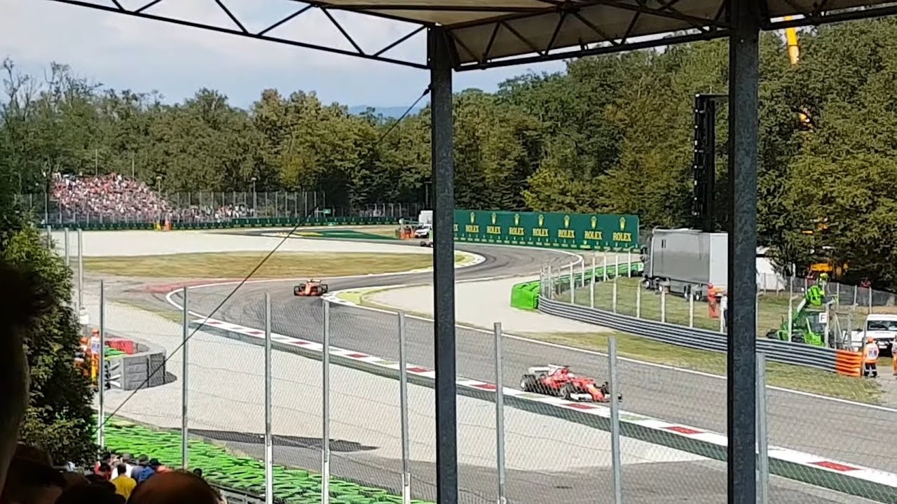 F1 Monza 2017 - Tribuna / Grandstand 18 Ascari - FP2 - YouTube