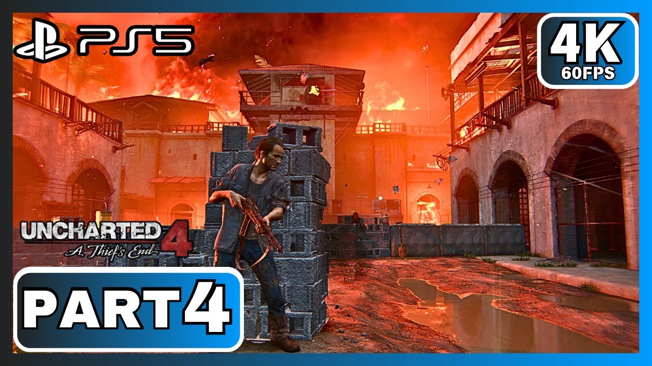 HECTOR ALCAZAR PRISON BREAK - Uncharted 4 A Thief's End | Part 4 [PS5 ...