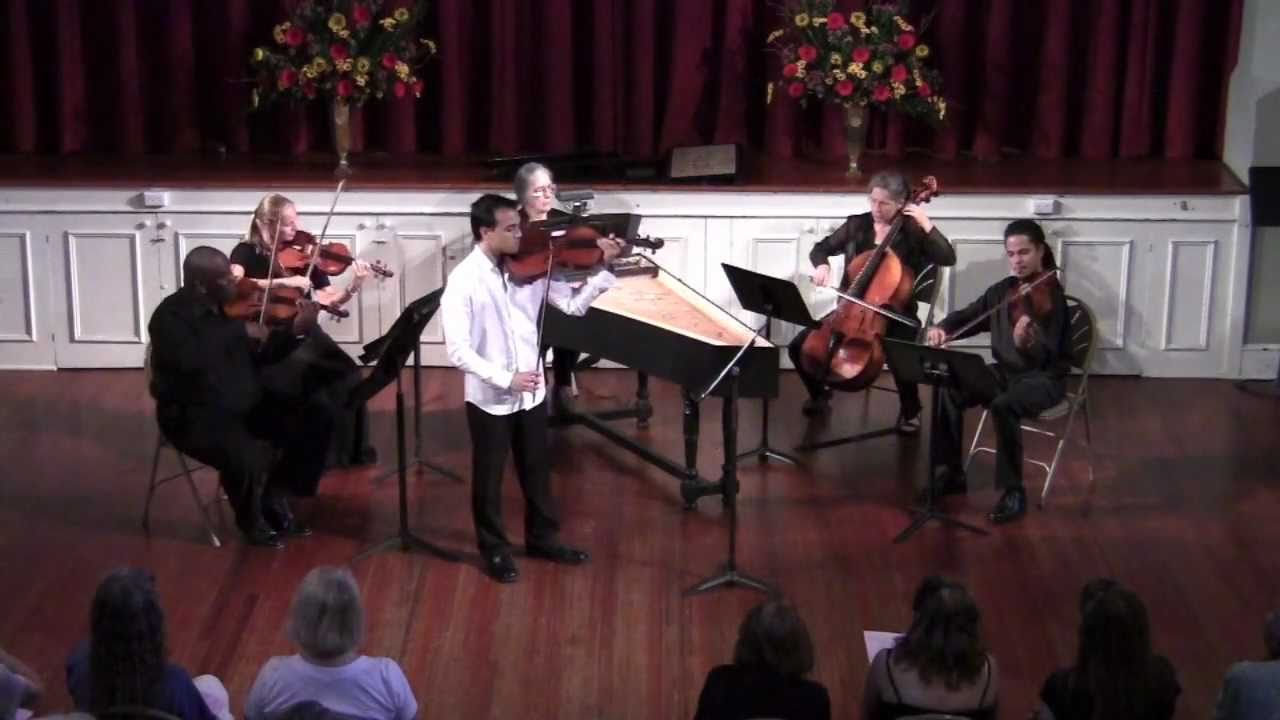 Telemann Viola Concerto in G Major; Angelo Goderre, viola (2 of 2 ...