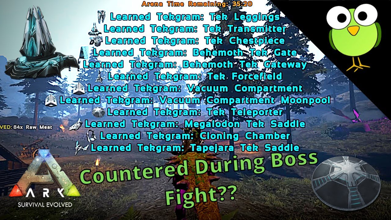 Countered During Rag Boss Fight!? | Official Small Tribes | Ark ...