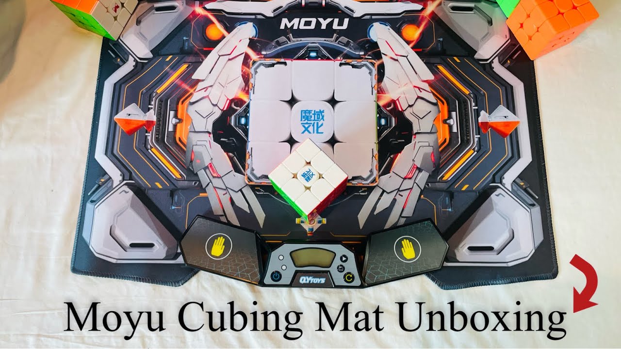 New Moyu Cubing Mat Unboxing | Moyu Cyberpunk - YouTube