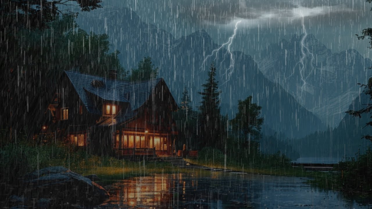 Eliminate insomnia in 5 minutes of deep sleep with heavy rain and ...