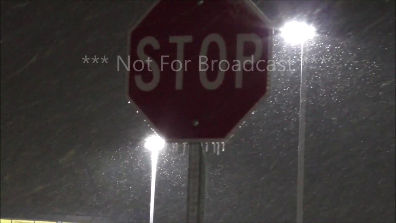 Miami County Ohio Snow Ice Impacts Dec 17th 2019 - YouTube