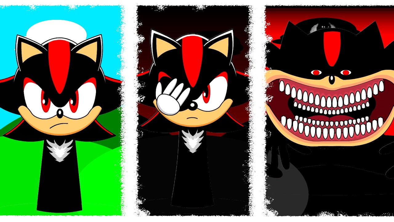 My New Sprunki OC: Shadow / PHASE 1-3 - YouTube