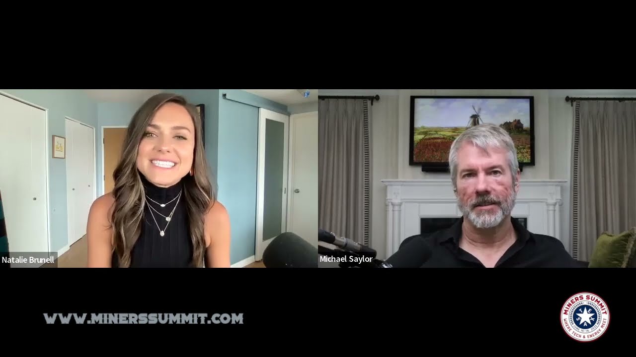 Miners Summit 2022 Interview: Michael Saylor and Natalie Brunell - YouTube