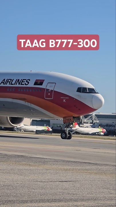Angola Airlines Taag Boeing 777 300 D2 Dek Angola Taag