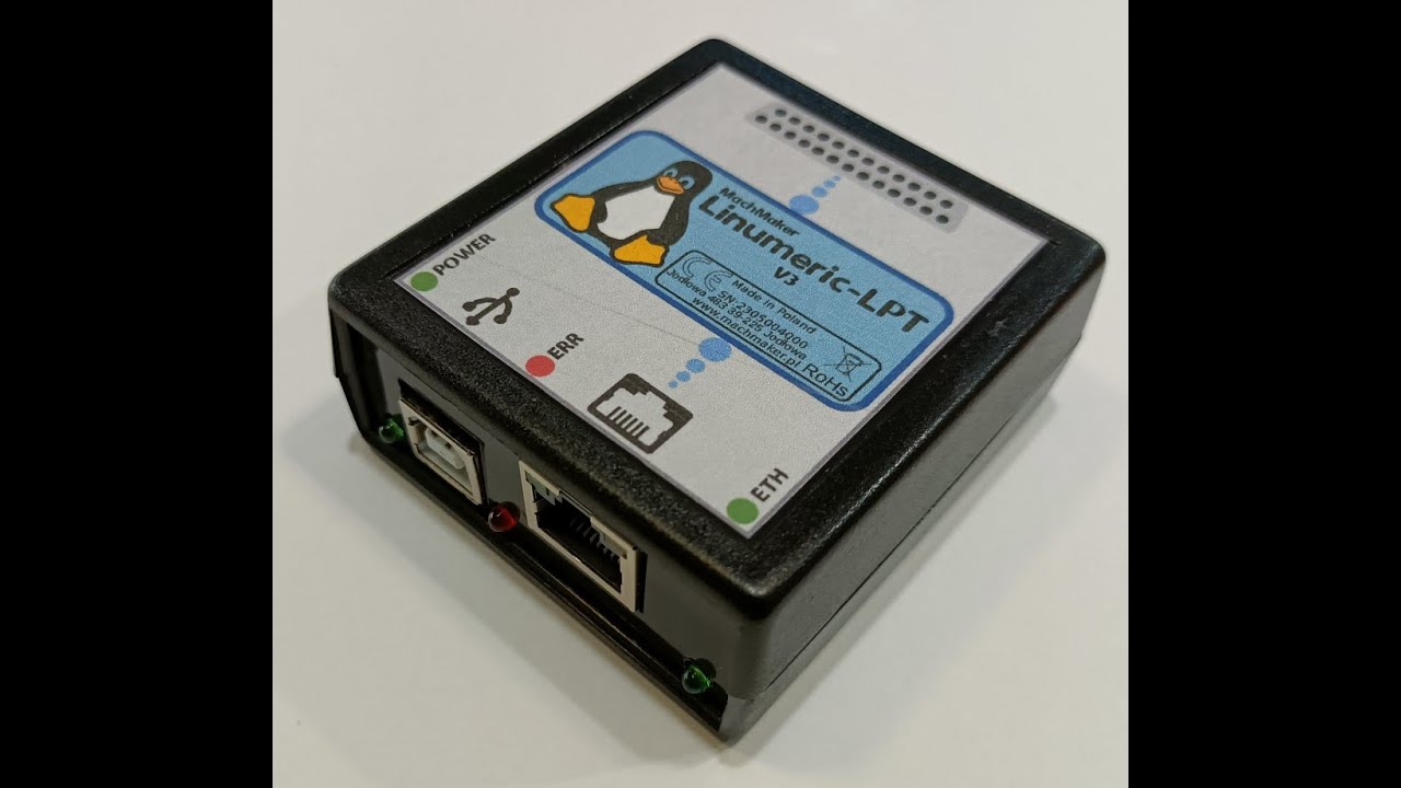 Linumeric Lpt V3 Linuxcnc Ethernet Interface Controller Youtube