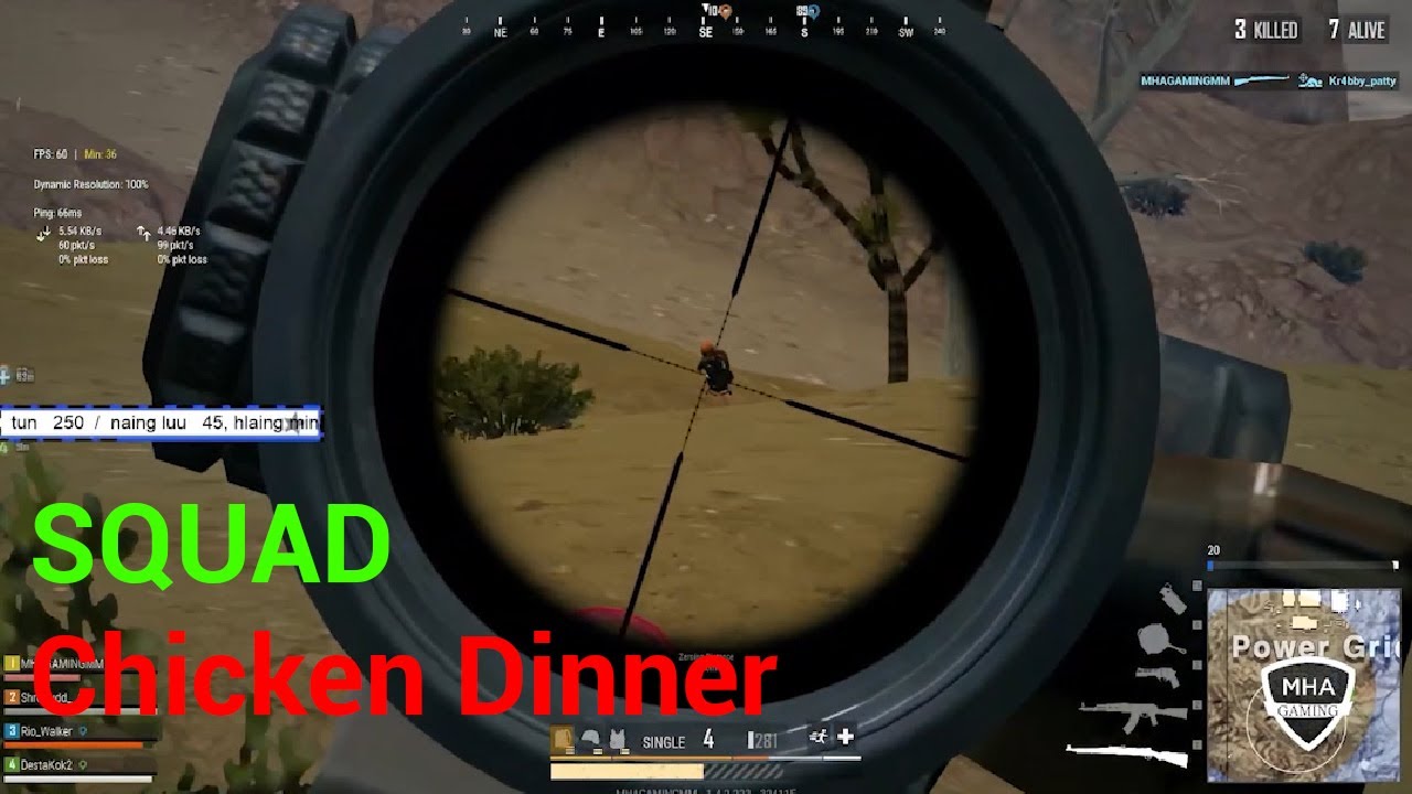 Squad vs Squad Chicken Dinner - YouTube