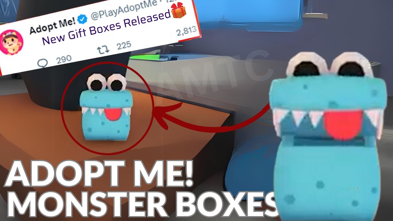 📢*LEAKED*📢 Brand New Monster Box 👾 Is Coming To Adopt Me - ROBLOX - YouTube