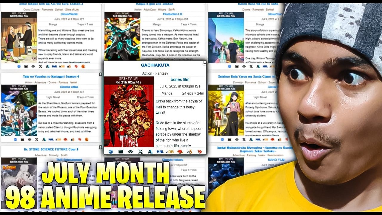Most Demanding Anime July Month Gachiakuta — 18 Big New Anime Coming ...