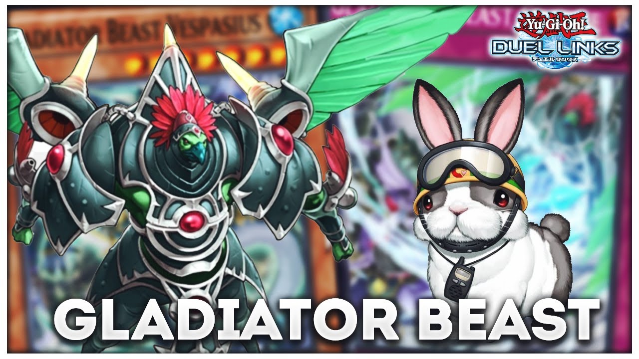 Gladiator Beast with Rescue Rabbit! [Yu-Gi-Oh! Duel Links] - YouTube