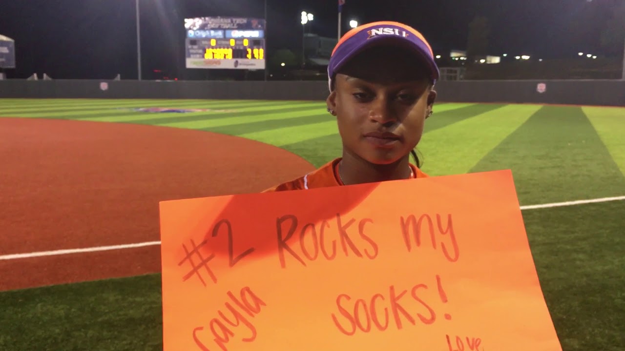 Cayla Jones discusses win at La. Tech - YouTube