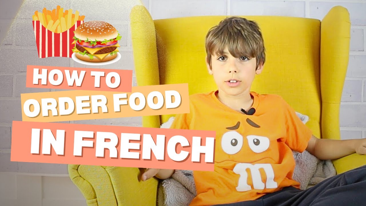 Learn french for kids 🇫🇷 French lesson 1 : How to order food in french ...