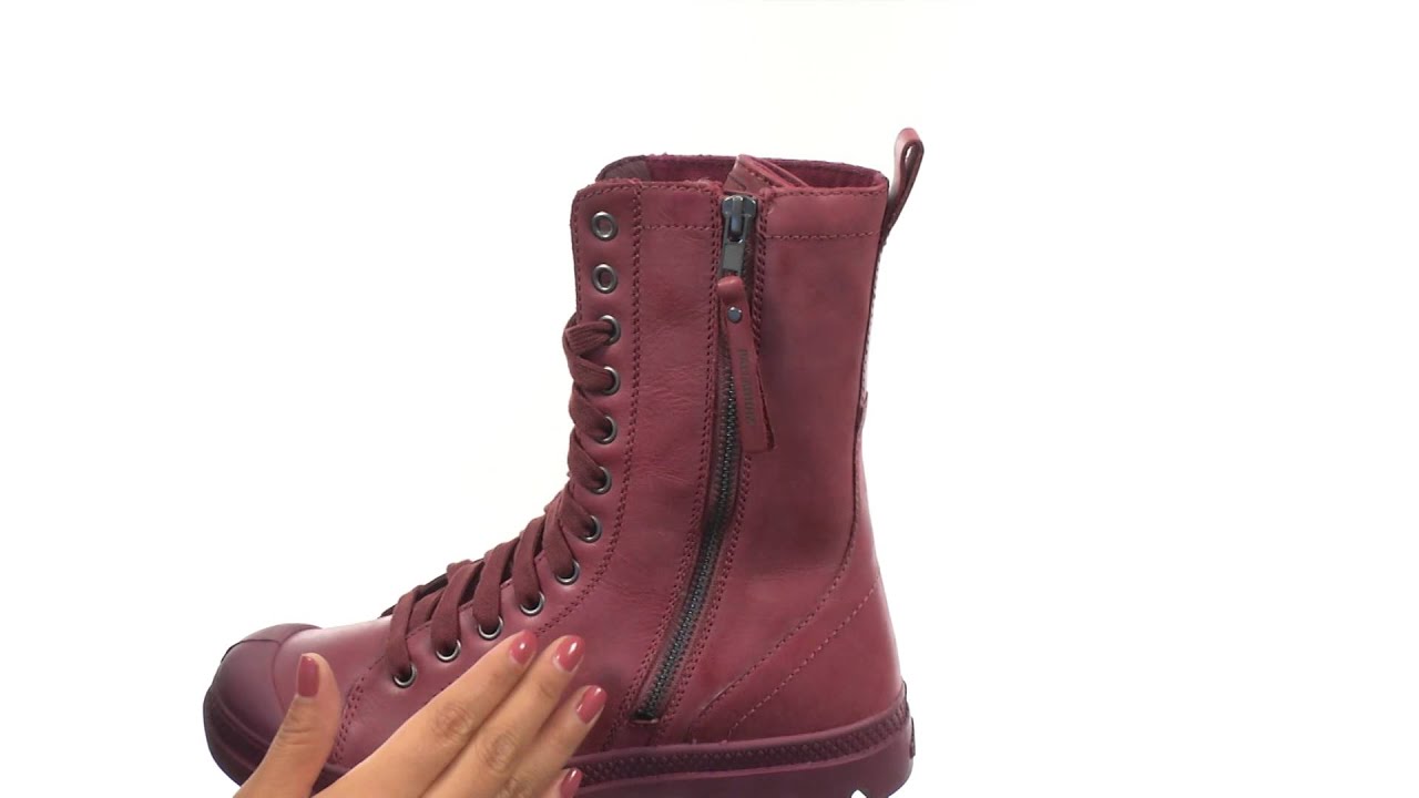 Palladium Pampa Hi Rise L Zip SKU:8571665 - YouTube