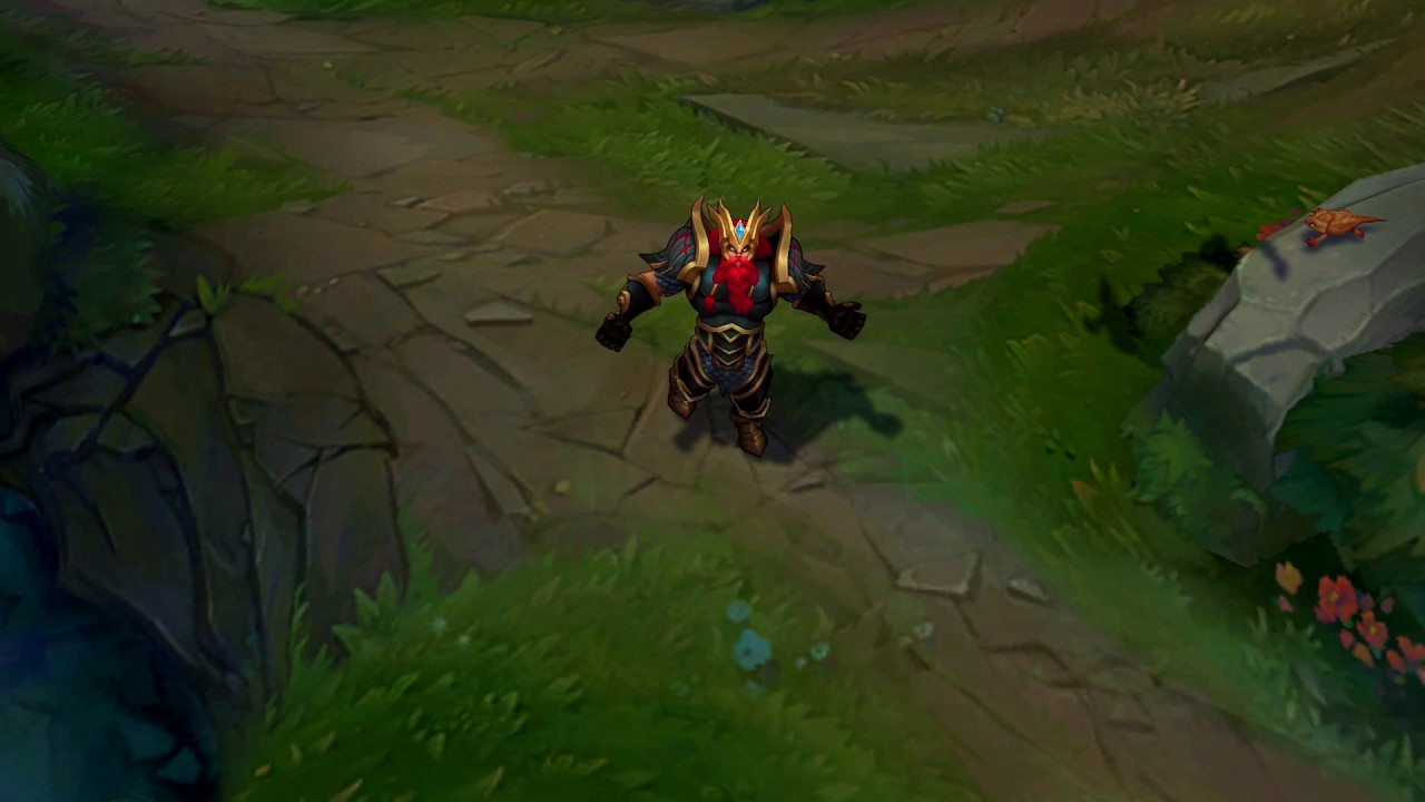 SKT T1 Olaf Skin Spotlight - YouTube