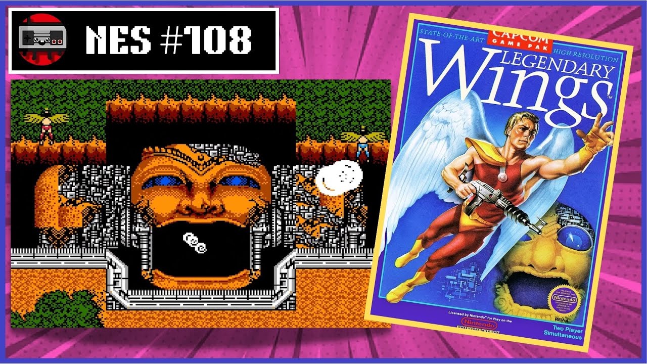 Legendary Wings | Dad & Son Play Through All Nintendo NES Games | 108 ...