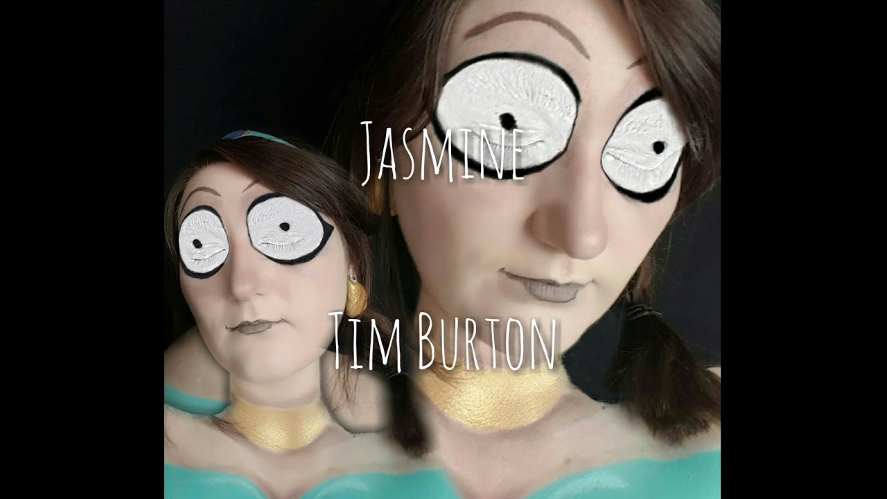 Aladdin's Jasmine || Tim Burton Inspired - YouTube