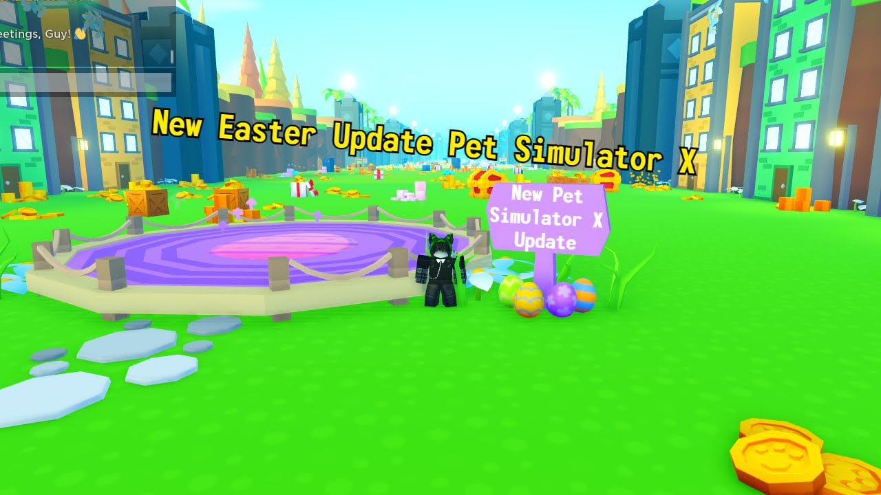 NEW EASTER UPDATE PET SIMULATOR X!!! - YouTube