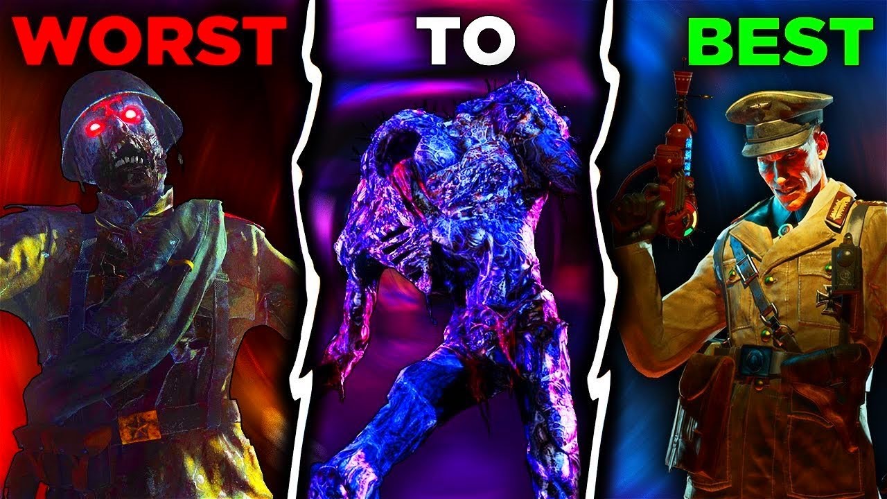 RANKING EVERY ZOMBIES GAME FROM WORST TO BEST! - YouTube
