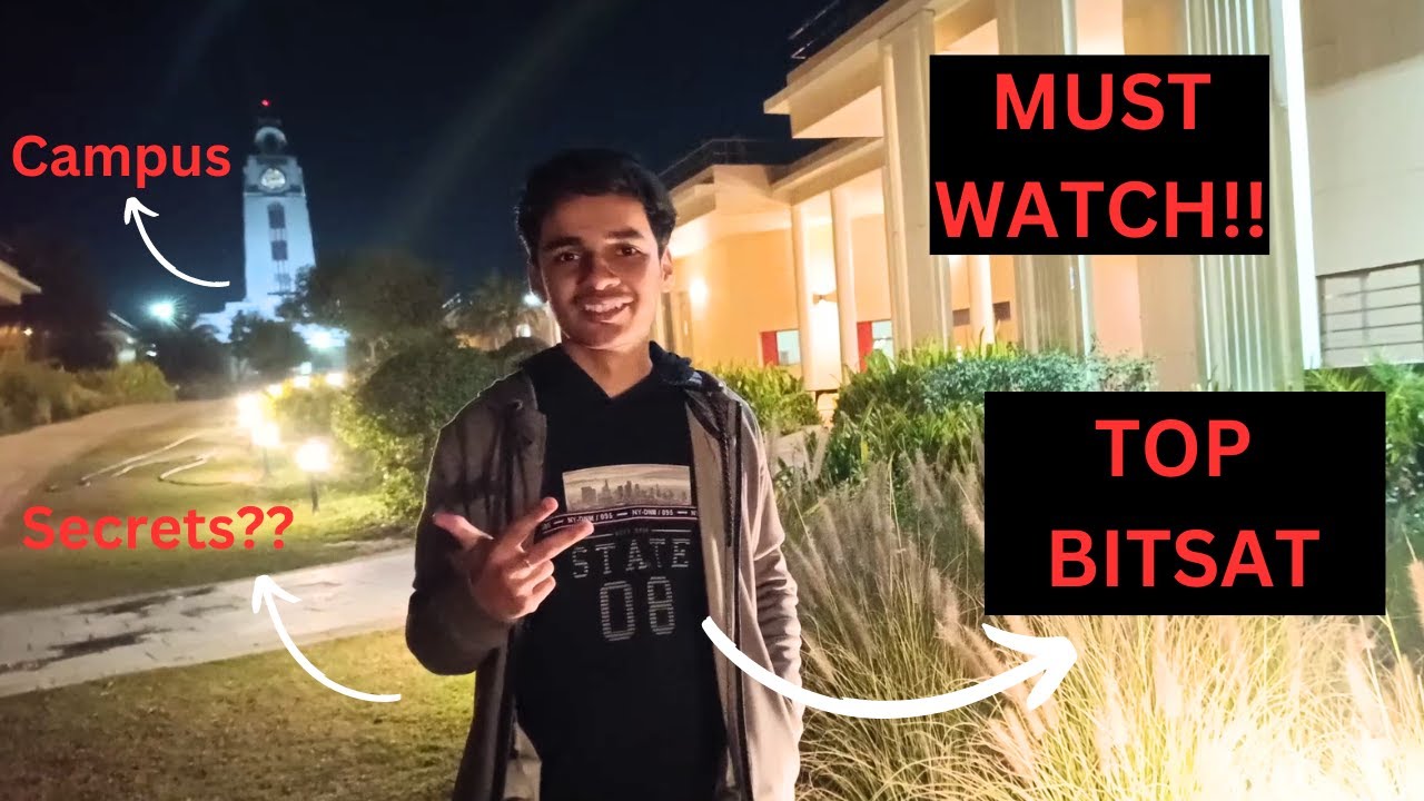 BITSAT and BITS Pilani - Everything Important in 2 Minutes! | After IIT ...