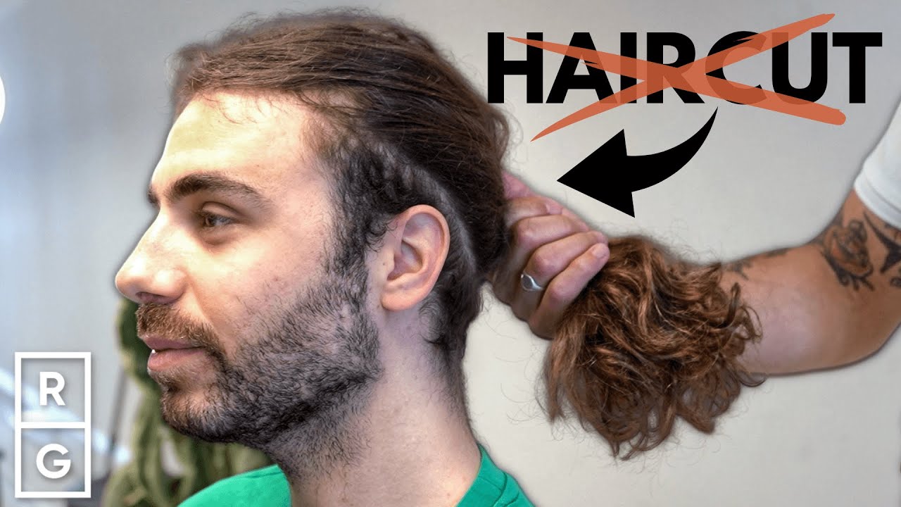 He Asked For a Haircut TRANSFORMATION But Didn't Get It! (Full Haircut ...