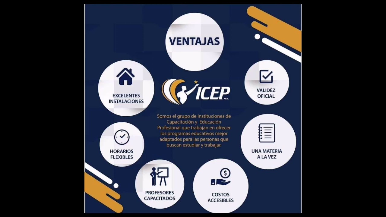 Universidad Icep te invita a formar parte de ellos, estudia en Icep, yo ...