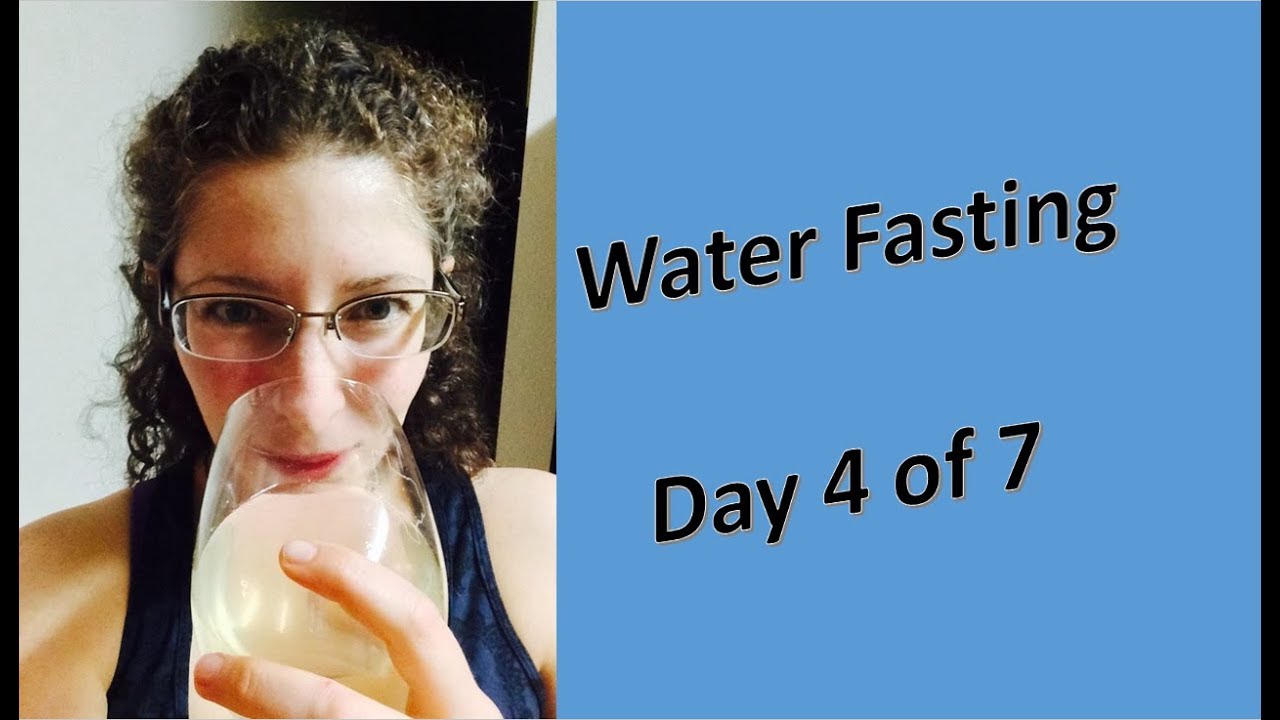 Water Fasting Challenge Day 4 of 7 - YouTube