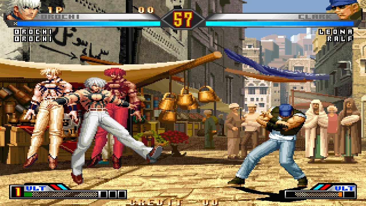 KOF'98 Ultimate Match [Arcade] - play as Orochi - YouTube