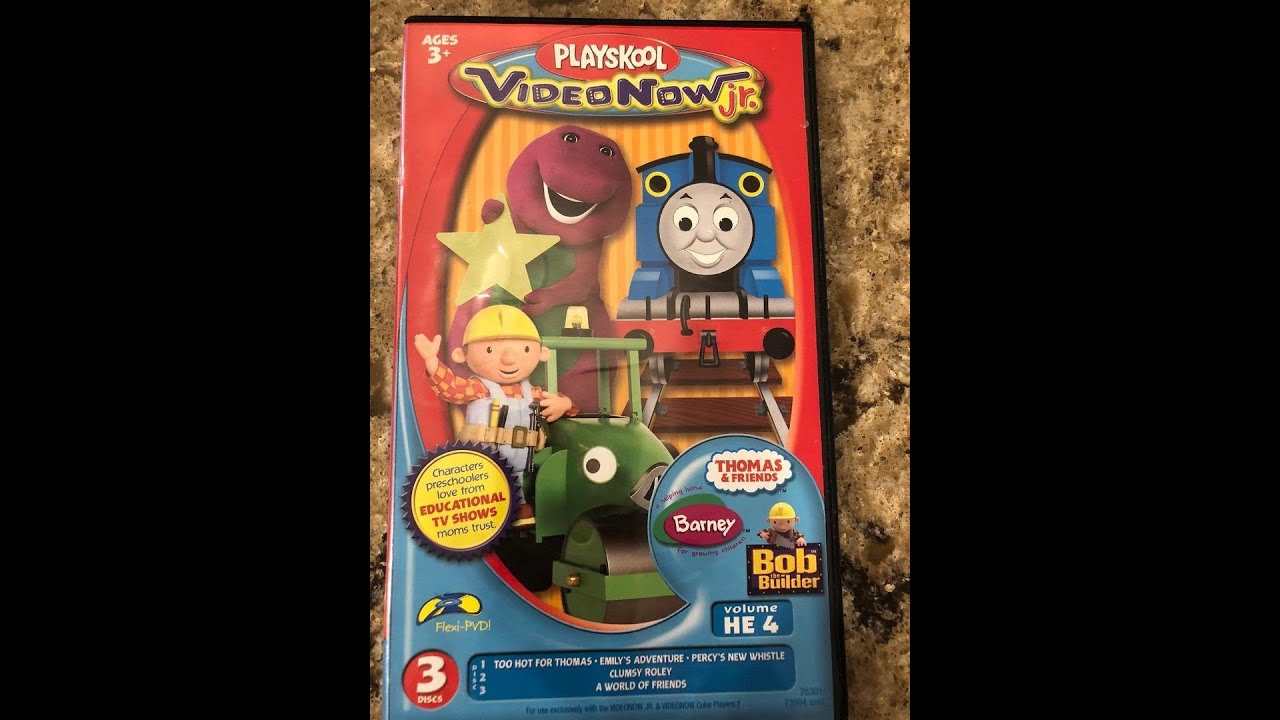 Opening & Closing To Bob The Builder: Clumsy Roley 2005 Videonow Color ...