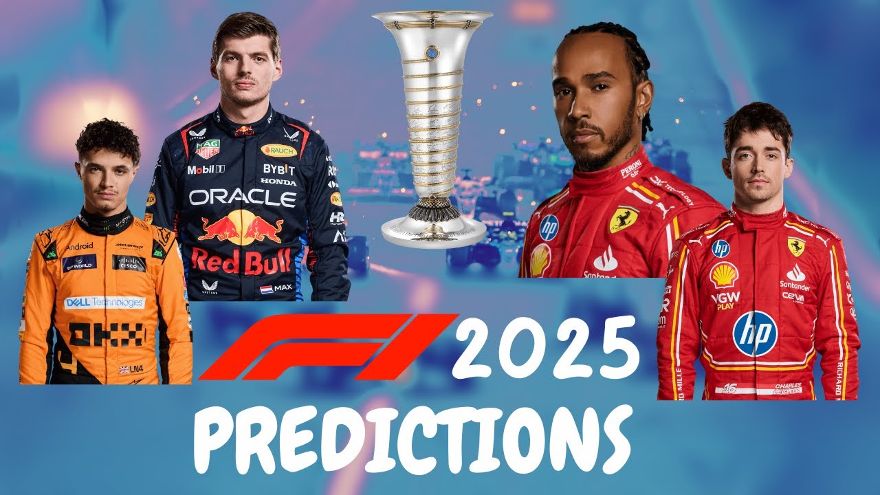 MY F1 2025 PREDICTIONS ! - YouTube